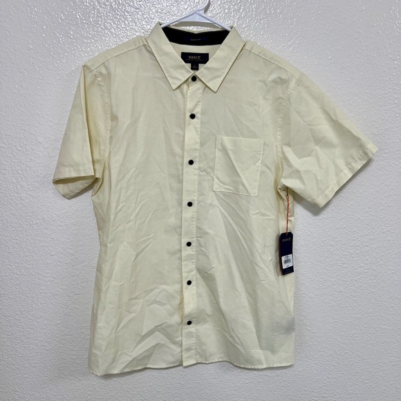 Roark | Shirts | Roark Well Worn Ss Mens Button Up Shirt Short Sleeve ...